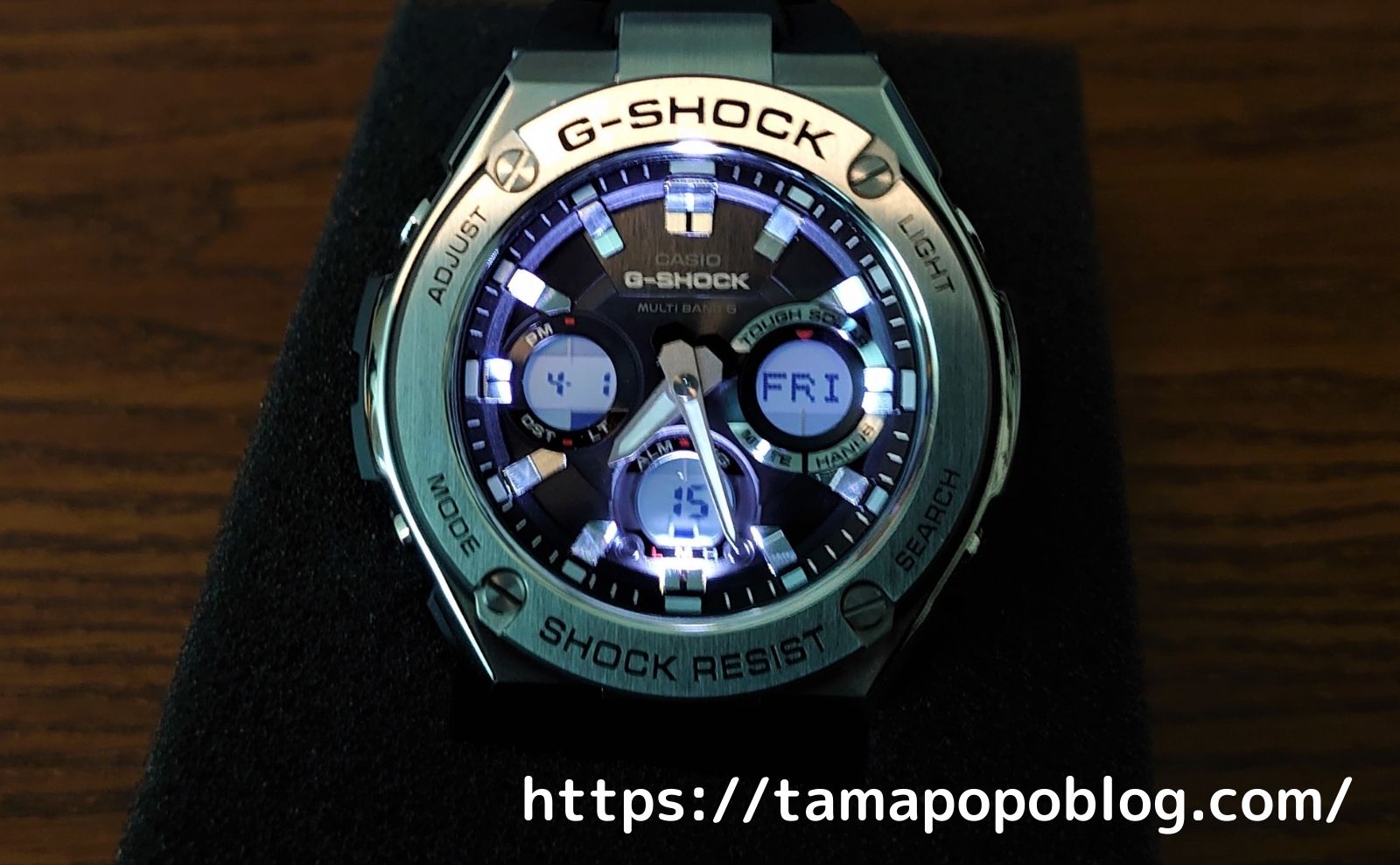 G-SHOCKのG-STEELのミッド（ミドル）サイズ：GST-W310-1AJFを使ってみた感想とレビュー