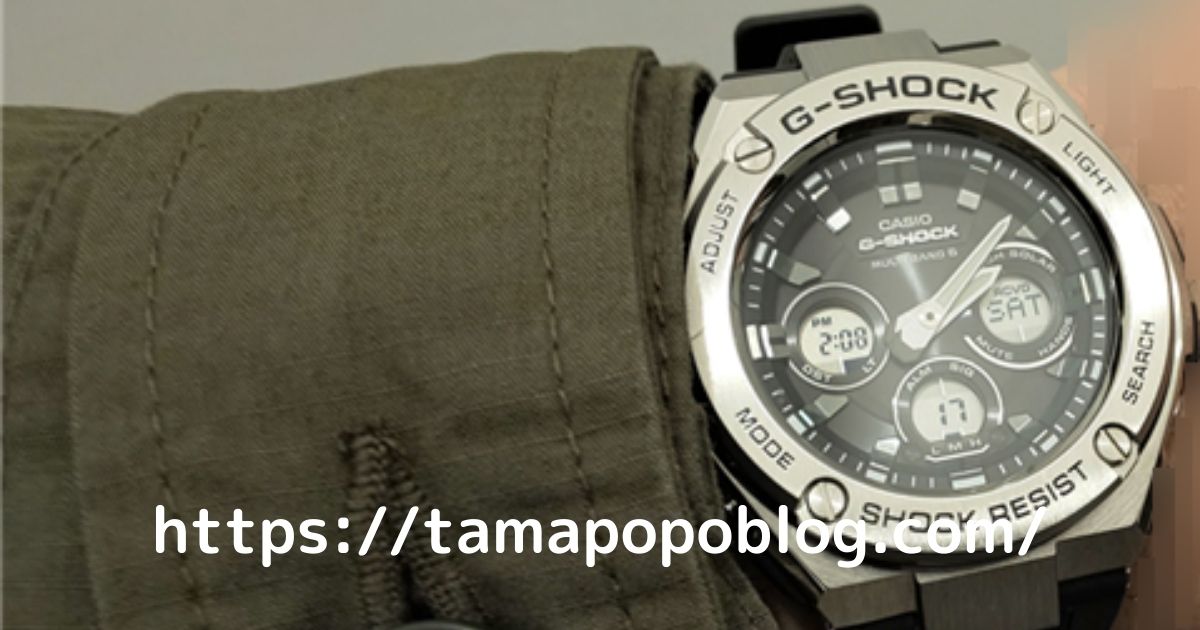 G-SHOCKのG-STEELのミッド（ミドル）サイズ：GST-W310-1AJFを使ってみた感想とレビュー
