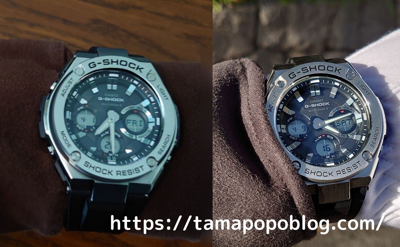 G-SHOCKのG-STEELのミッド（ミドル）サイズ：GST-W310-1AJFを使ってみた感想とレビュー